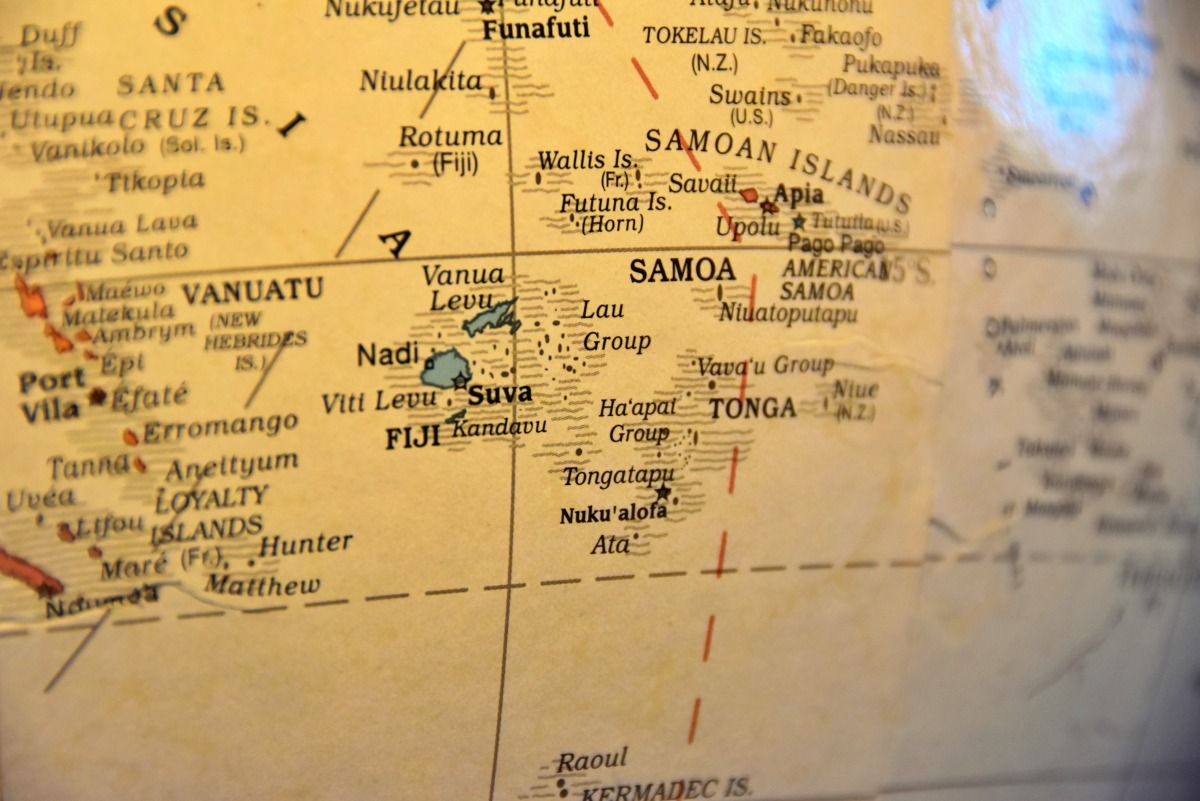 Where is Fiji Located? - Fiji Pocket Guide